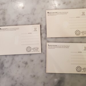 Walt Disney World Epcot Center Collection Tickets Pinback - Etsy