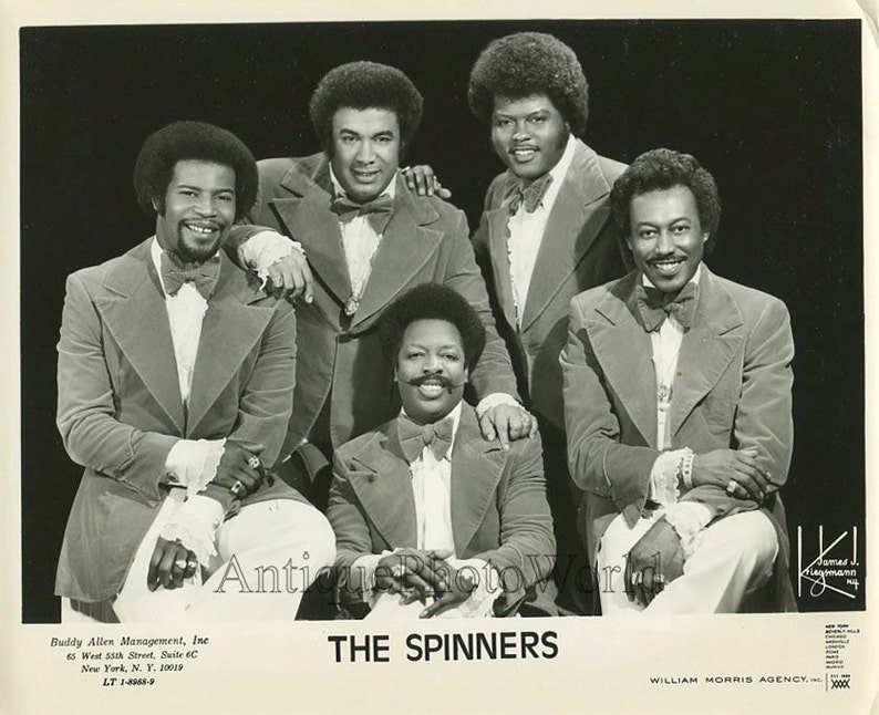 Soul R&B Music Group the Spinners Fun Vintage Music Photo | Etsy