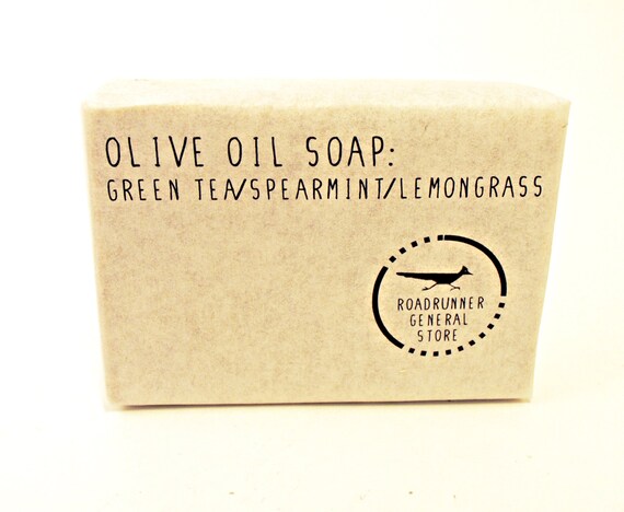 Items Similar To Green Tea Lemongrass Spearmint Olive Oil Soap On Etsy