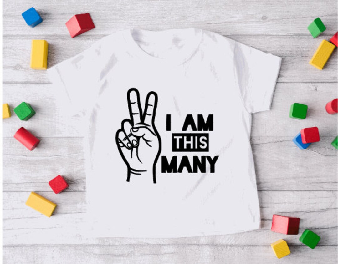 I Am This Many Shirt Turning 2 Shirts Turning Two Shirt 2nd - Etsy