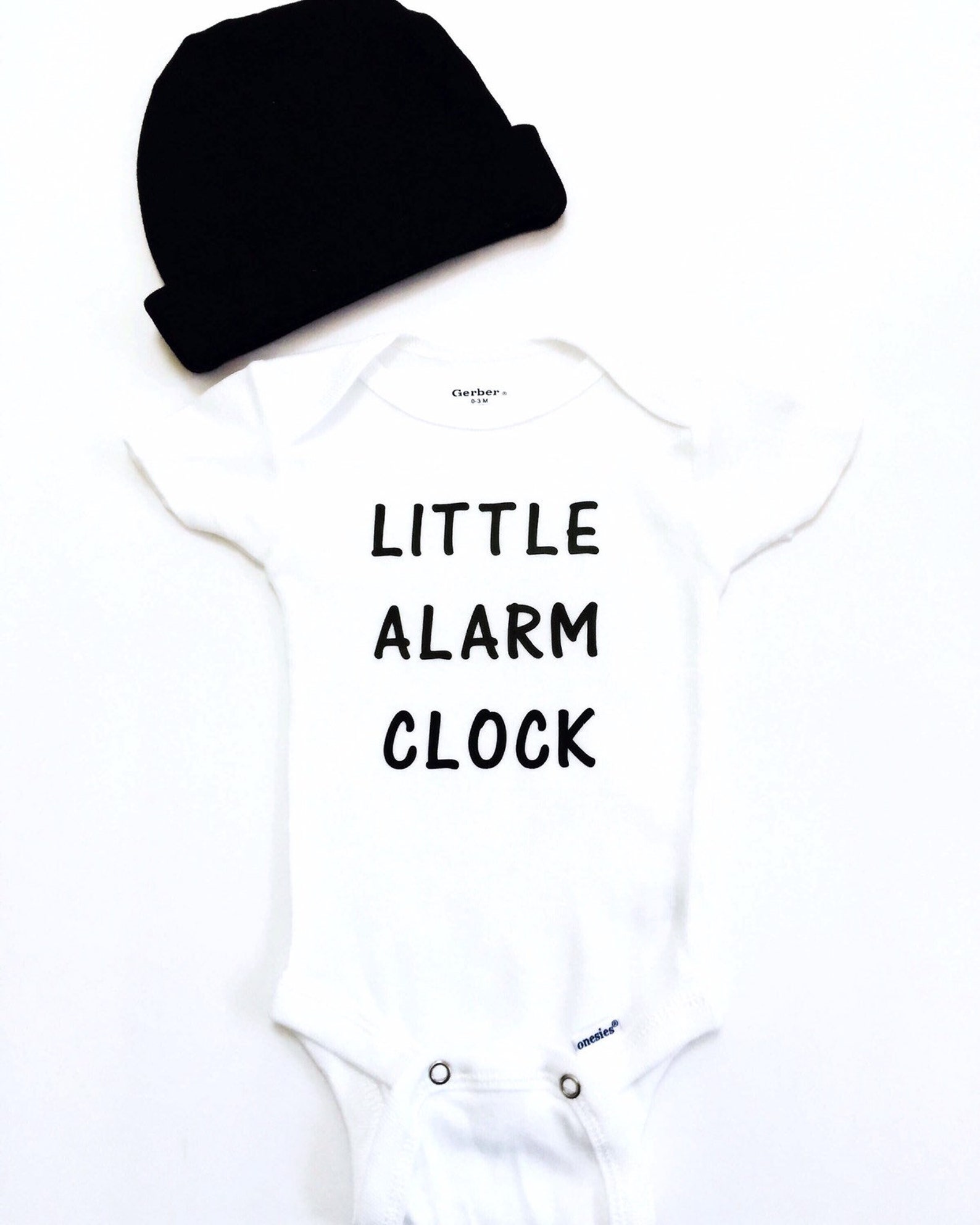 Little Alarm Clock Tee Shirts Little Alarm Clock Bodysuits - Etsy
