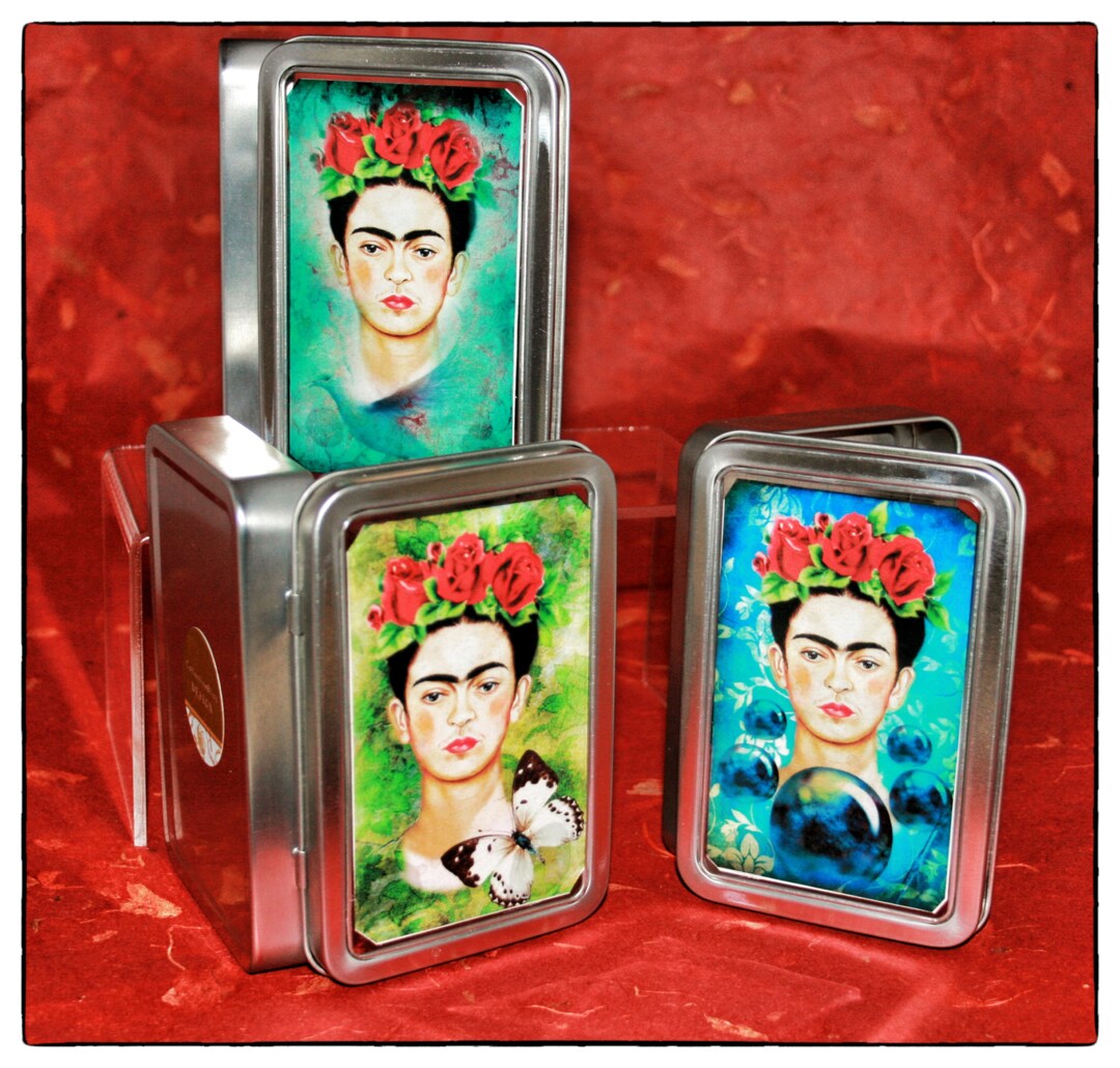 Colorful Frida Kahlo Altoid-style Gift Tins / Trinket Boxes-version I ...