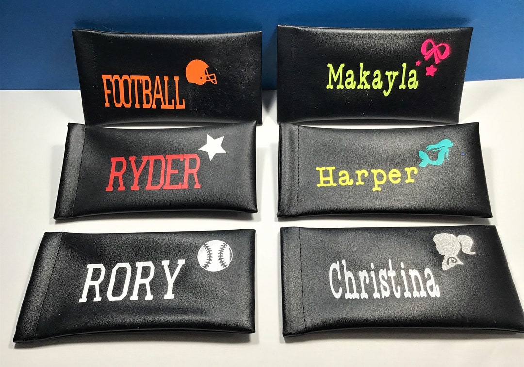 PERSONALIZED FAUX LEATHER Cases With a Name and an Image. for - Etsy