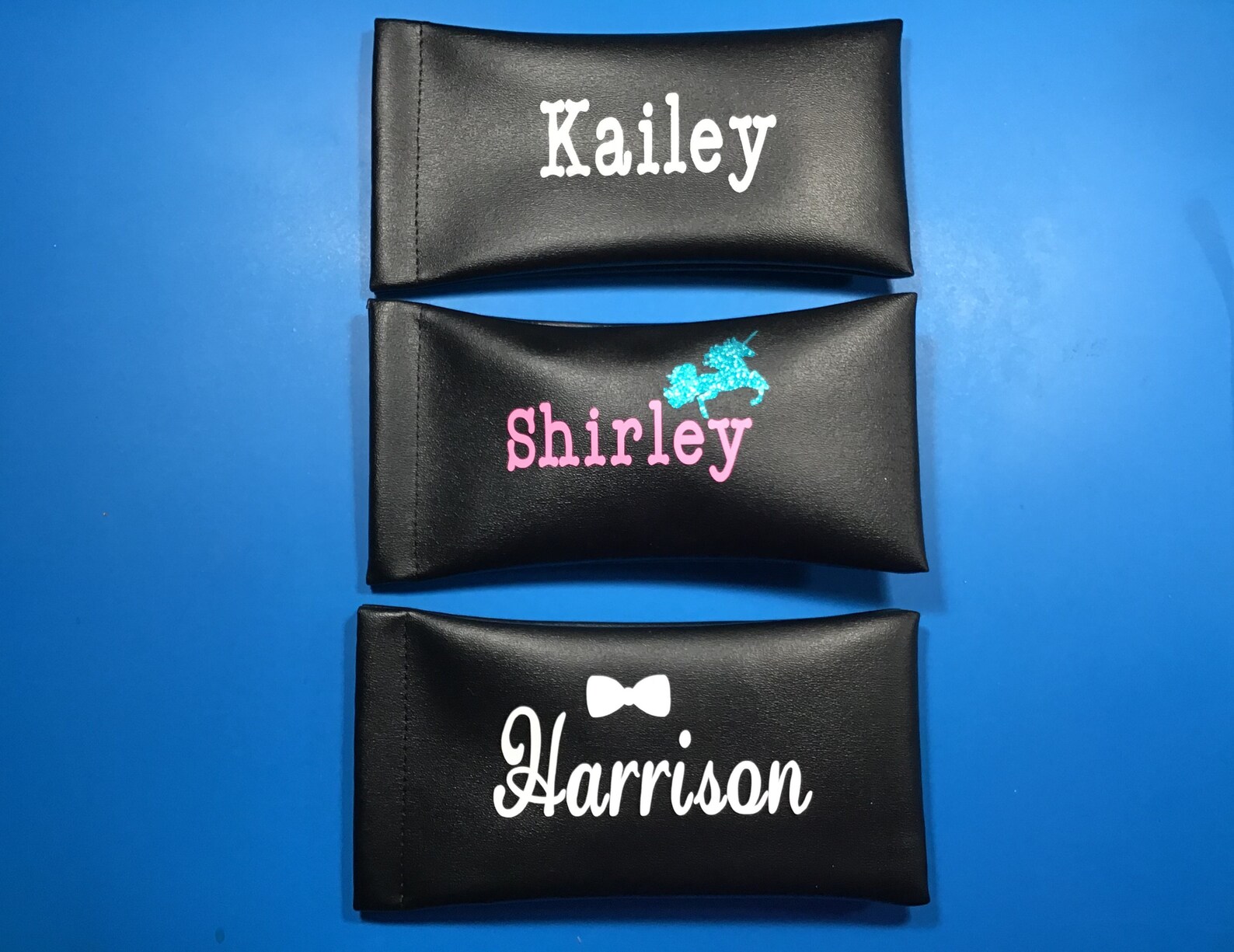 PERSONALIZED FAUX LEATHER Cases With a Name and an Image. for | Etsy
