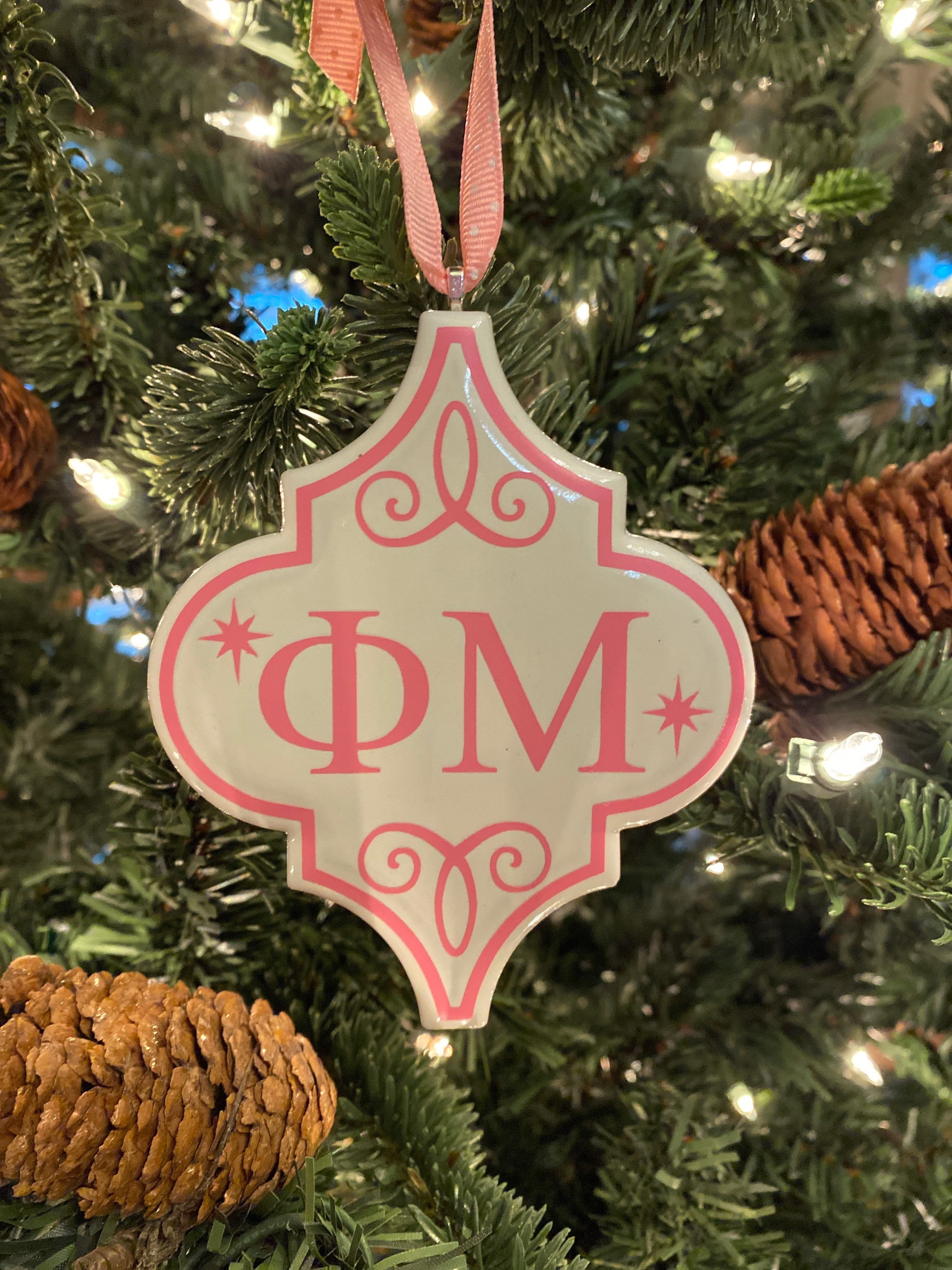 Phi Mu Christmas Ornament Big/little Gift - Etsy