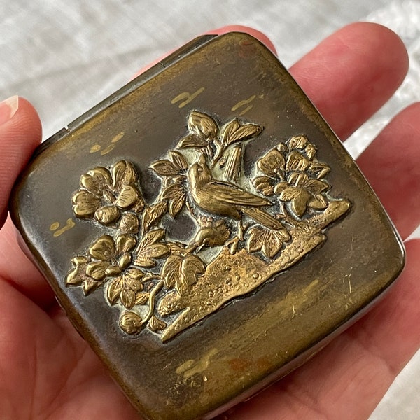Japanese Antique Pill Box - Etsy