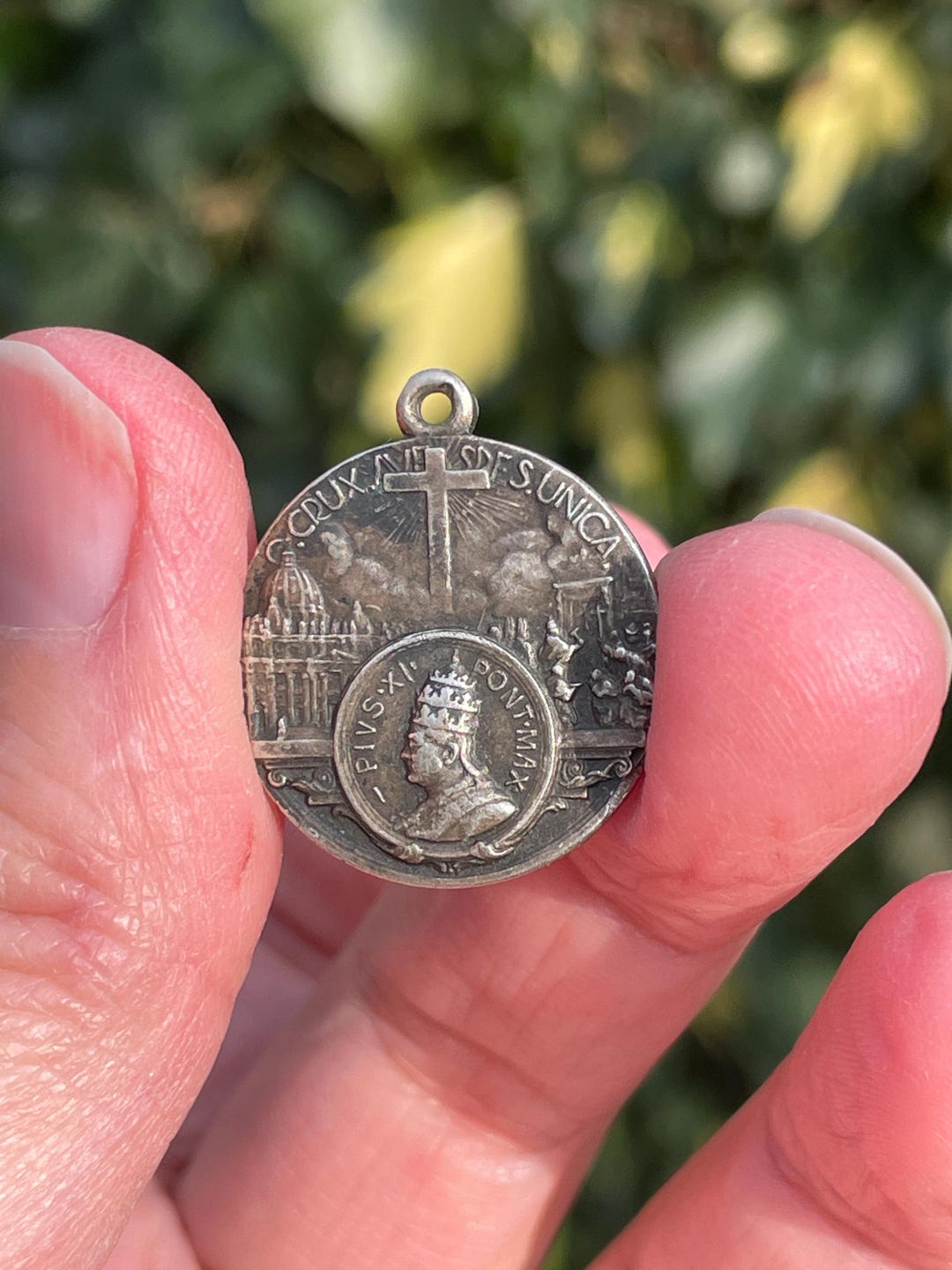 Antique Medal Pope Pius XI Anno Santo 1925 PONT. MAX. Rome - Etsy