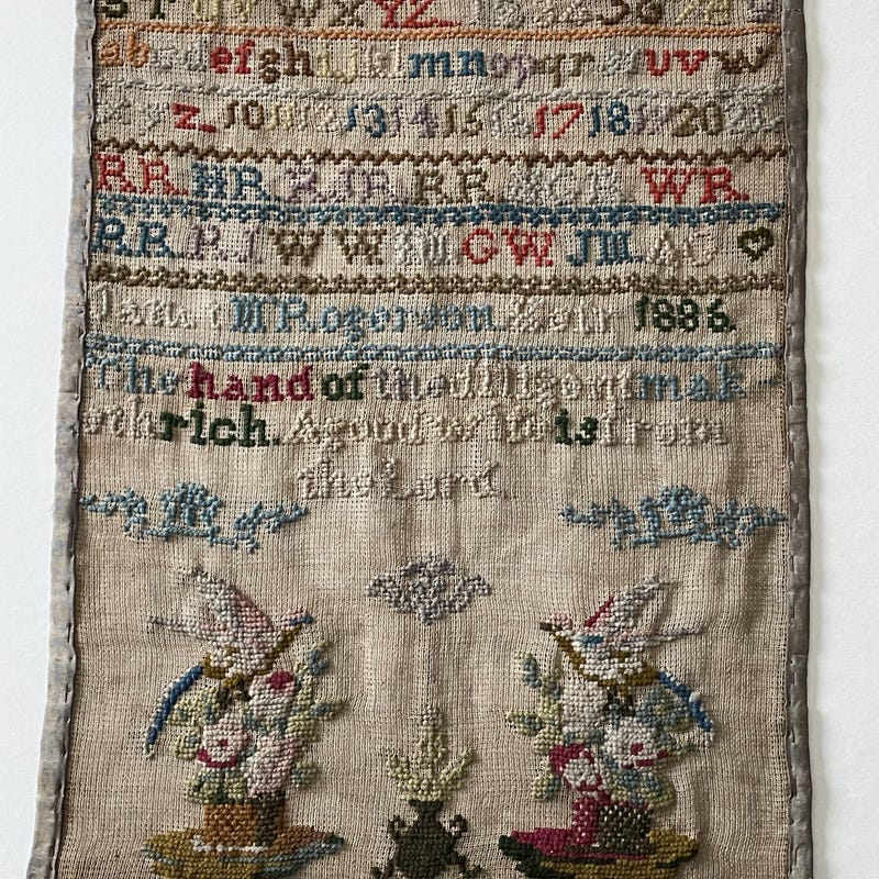 Victorian Sampler - Etsy