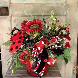 Sassy Ladybug Centerpiece Ladybug Centerpiece Summer - Etsy