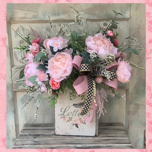 Victorian Spring Letters, Valentine Vintage Decor, Spring Decor ...