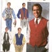 Simplicity 7018 Men's Vest Pattern Size 38-48 Vintage - Etsy
