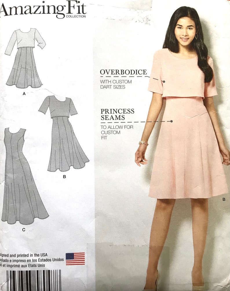 Simplicity 8047 Women's Dress in Three Lengths Pattern, Size 6-14 ...