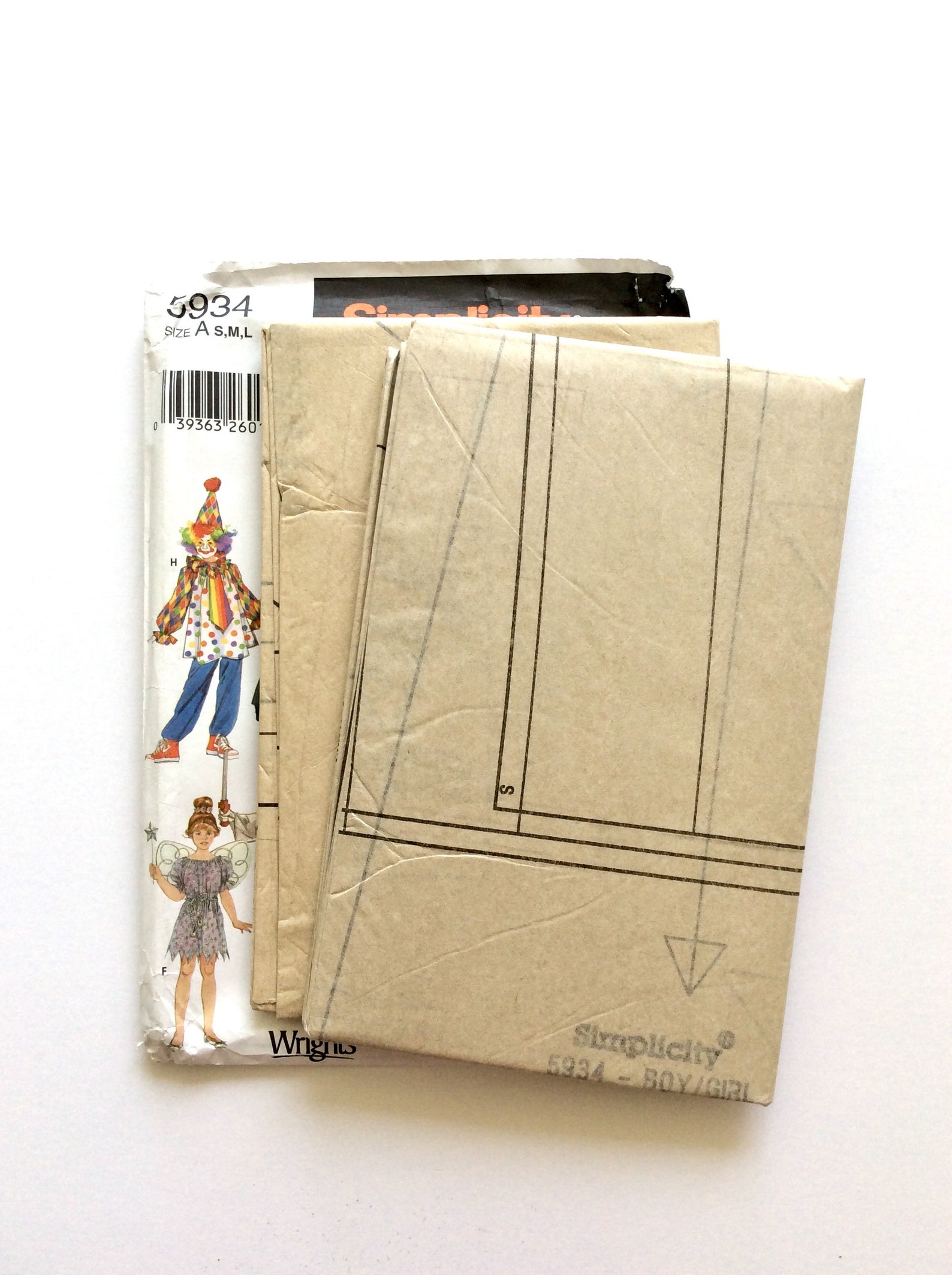 Simplicity 5934 Childs Costume Pattern Red Riding Hood - Etsy