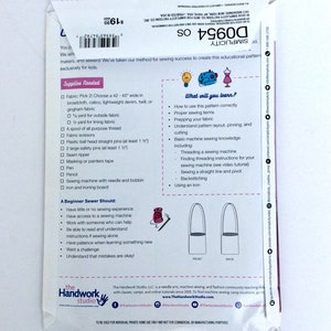 Simplicity D0954 / 8674 Tote Bag Pattern, the Remy Bag, Purse Pattern ...