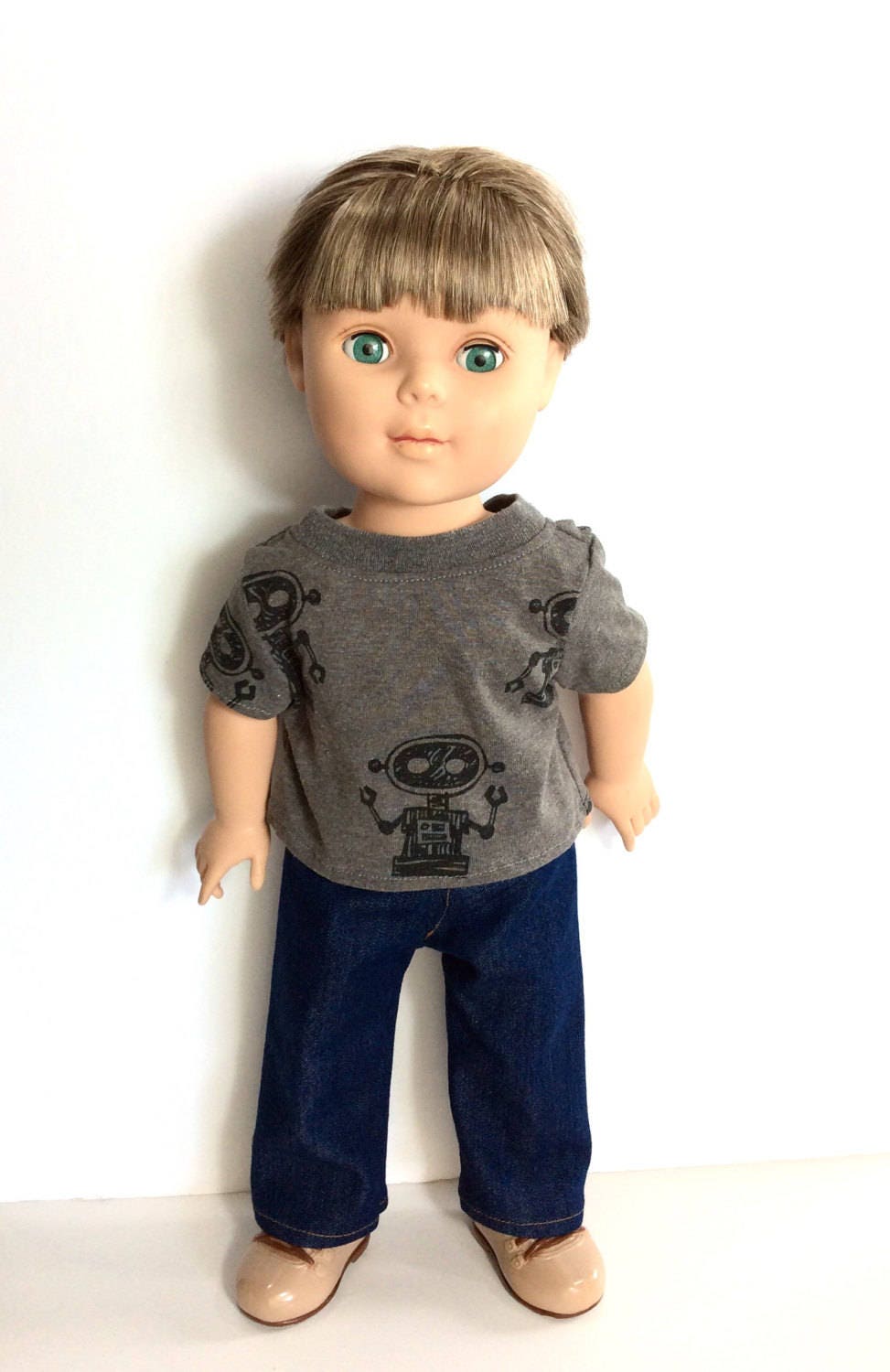 Toys & Games 18” boy doll t-shirt Toys etna.com.pe