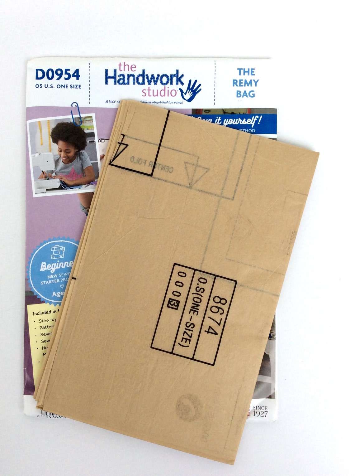 Simplicity D0954 / 8674 Tote Bag Pattern, the Remy Bag, Purse Pattern ...