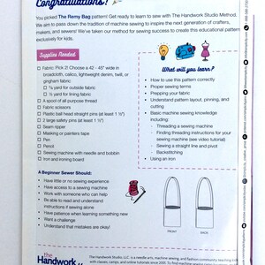 Simplicity D0954 / 8674 Tote Bag Pattern, the Remy Bag, Purse Pattern ...