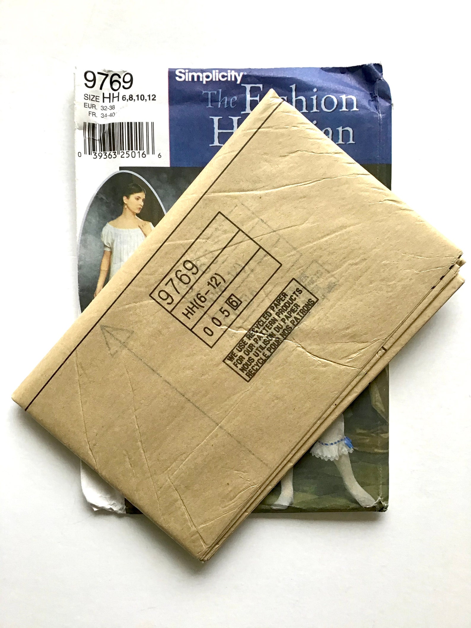 Simplicity 9769 Women's Civil War Era Pattern Chemise - Etsy