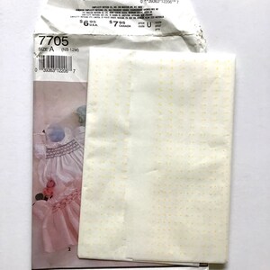 Simplicity 7705 Christening Gown and Bonnet, Dress, Slip Romper Pattern ...