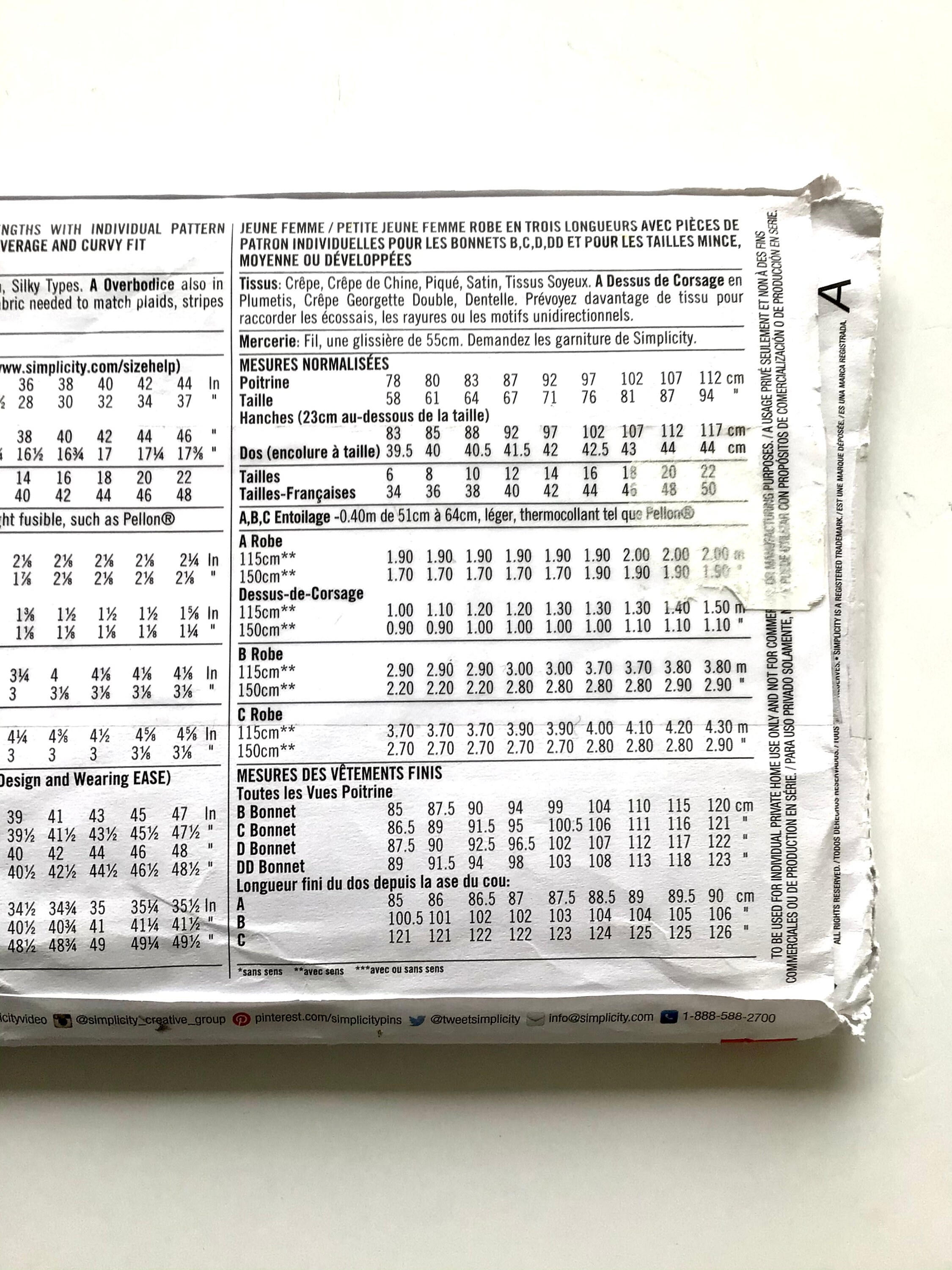 Simplicity 8047 Women's Dress in Three Lengths Pattern, Size 6-14 ...