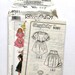 Simplicity 9381 Girl's Dress and Petticoat Pattern, Size 7, Vintage ...