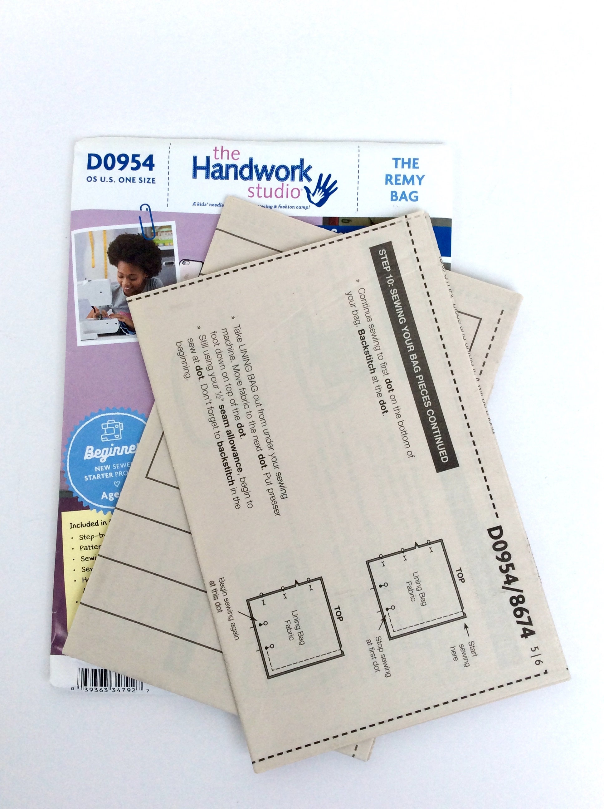 Simplicity D0954 / 8674 Tote Bag Pattern, the Remy Bag, Purse Pattern ...