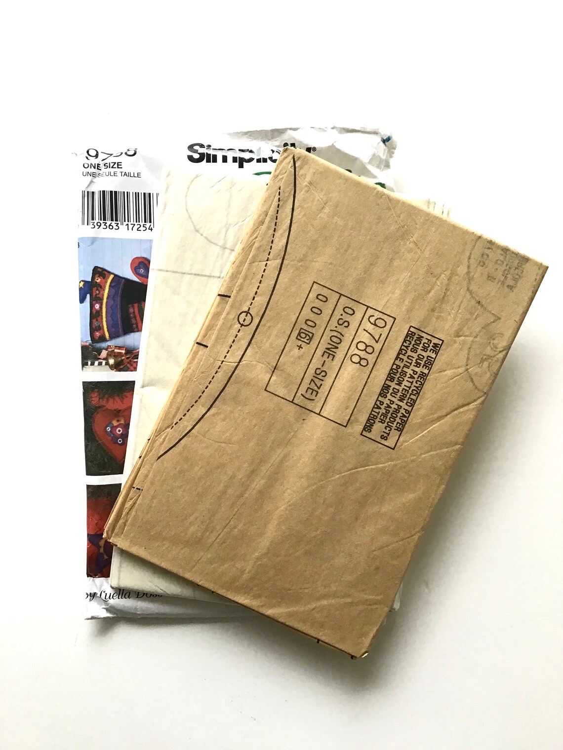 Simplicity 9788 Pattern for Christmas Ornaments Angel | Etsy