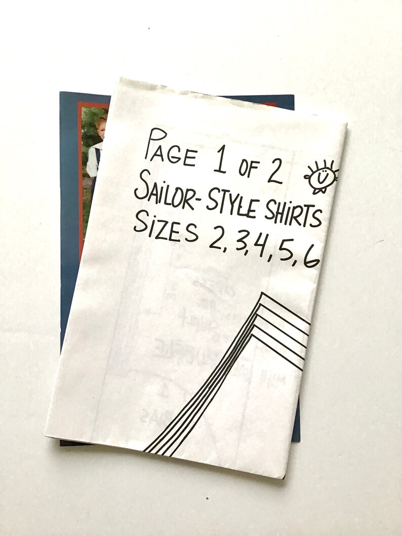 K.P. Kid’s & Co. Sailor Style Shirts and Dress Pattern, Toddler and ...