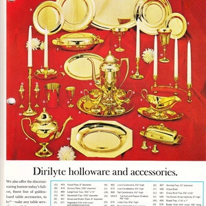 Vintage 1950's DIRILYTE Flatware Regal Pattern 4 DINNER FORKS Script ...