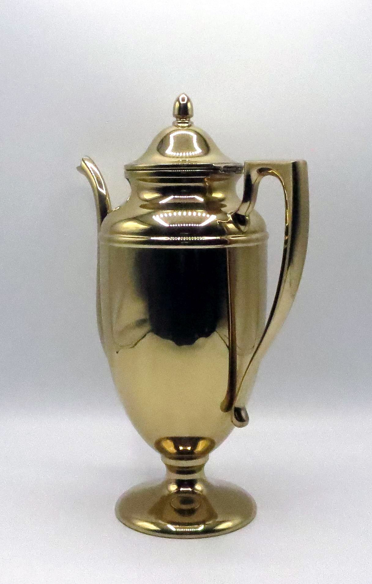 Vintage 1950 DIRILYTE COFFEE POT for A Golden Table Setting Rare ...