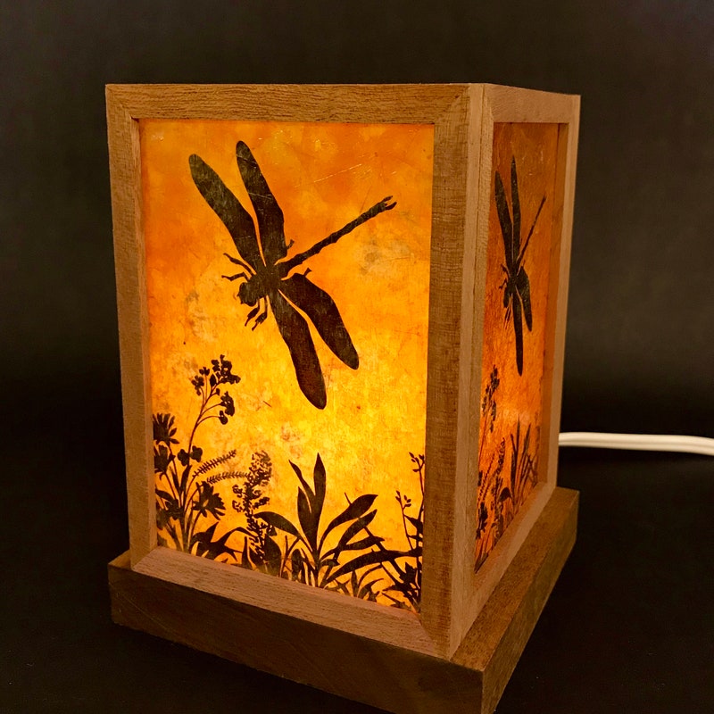 Dragonfly Lamp - Etsy