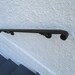 14 Ft Wrought Iron Wall Rail Hand Rail Stair Step Railing Wall Mount ...