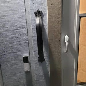 1 Step Wrought Iron Grab Handle for Doorways - Etsy