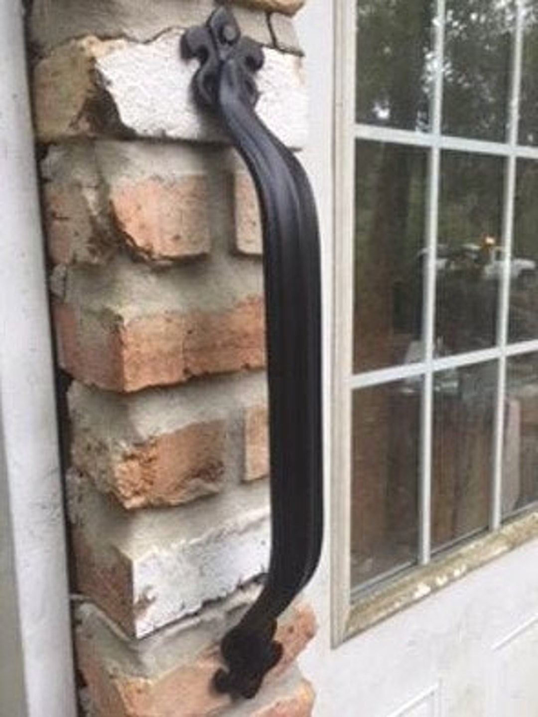 1 Step Wrought Iron Grab Handle for Doorways - Etsy