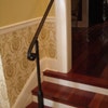 6 Ft Wrought Iron Hand Rail Wall Rail Stair Step Railing Wall Mount ...