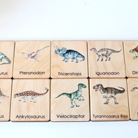Montessori Dinosaur - Etsy