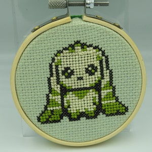 Digimon Terriermon - 3 Inch Cross Stitch - Etsy