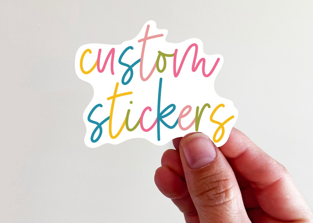 Bulk Vinyl Stickers | Waterproof Vinyl Die Cut | Made in the USA ...