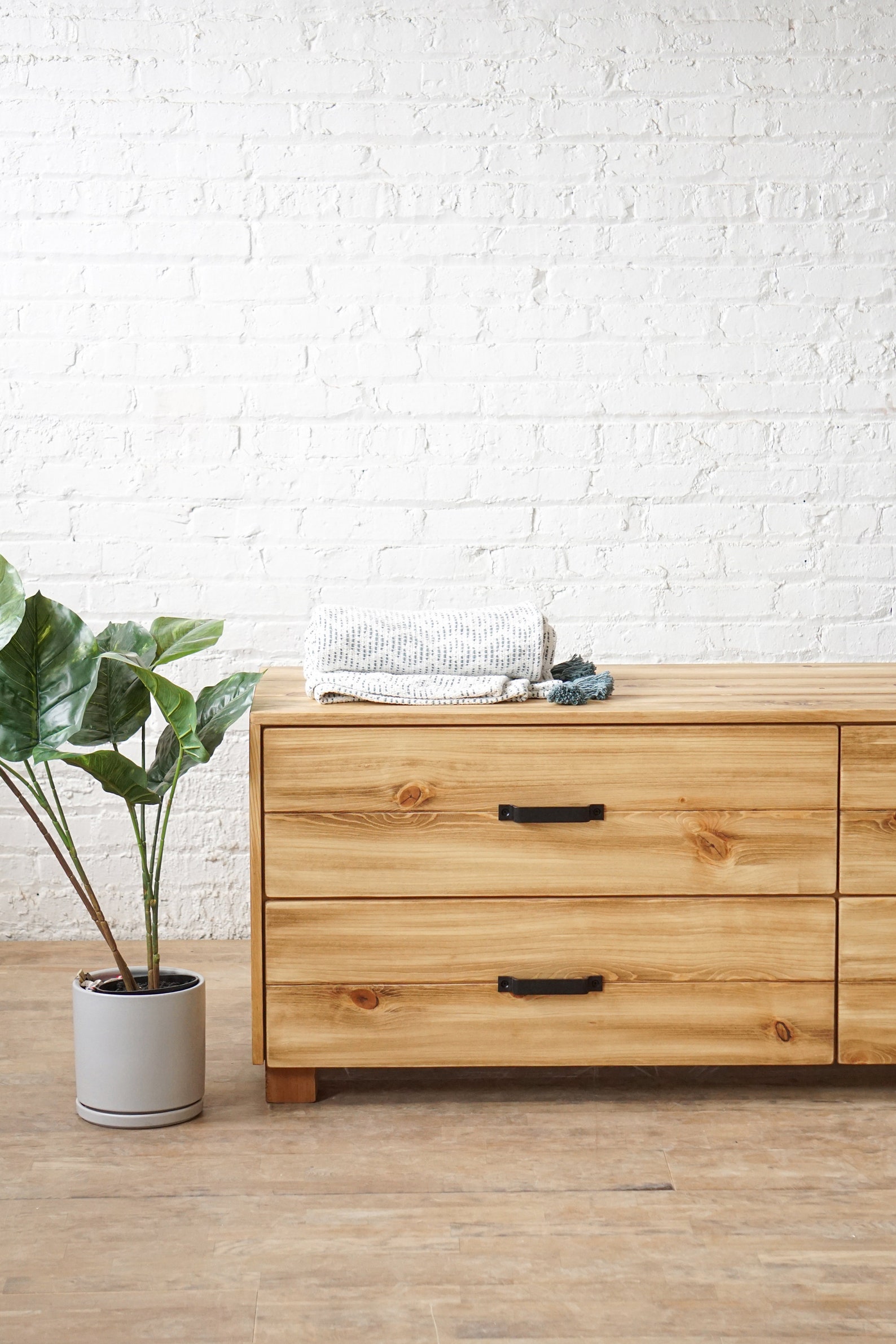 The Low Stow Dresser - Rustic Modern - Home Storage - Made in USA - Etsy