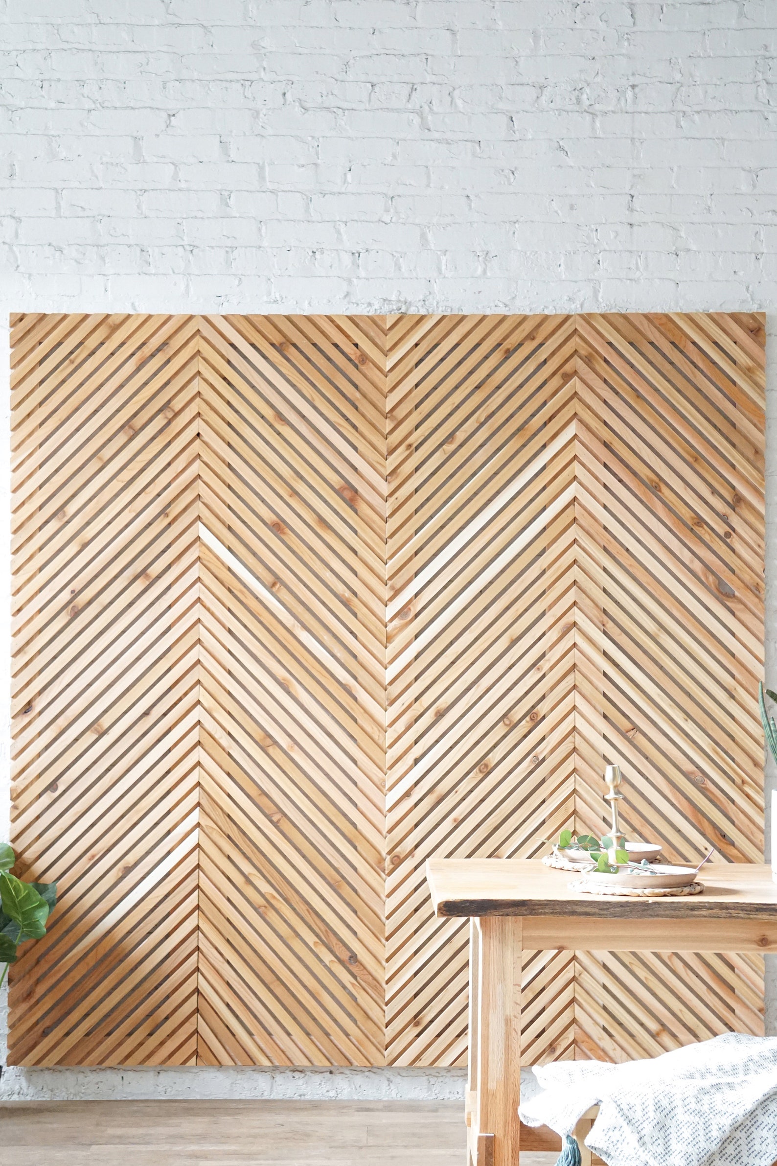 Summit Panels - Natural Solid Wood - Modern Rustic - Accent Wall ...
