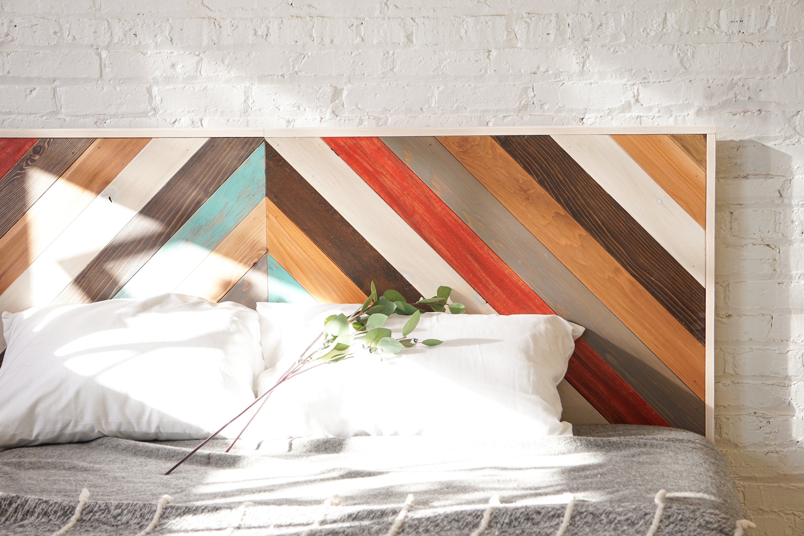 North County Fair - Chevron Headboard - Solid Wood - American Made ...
