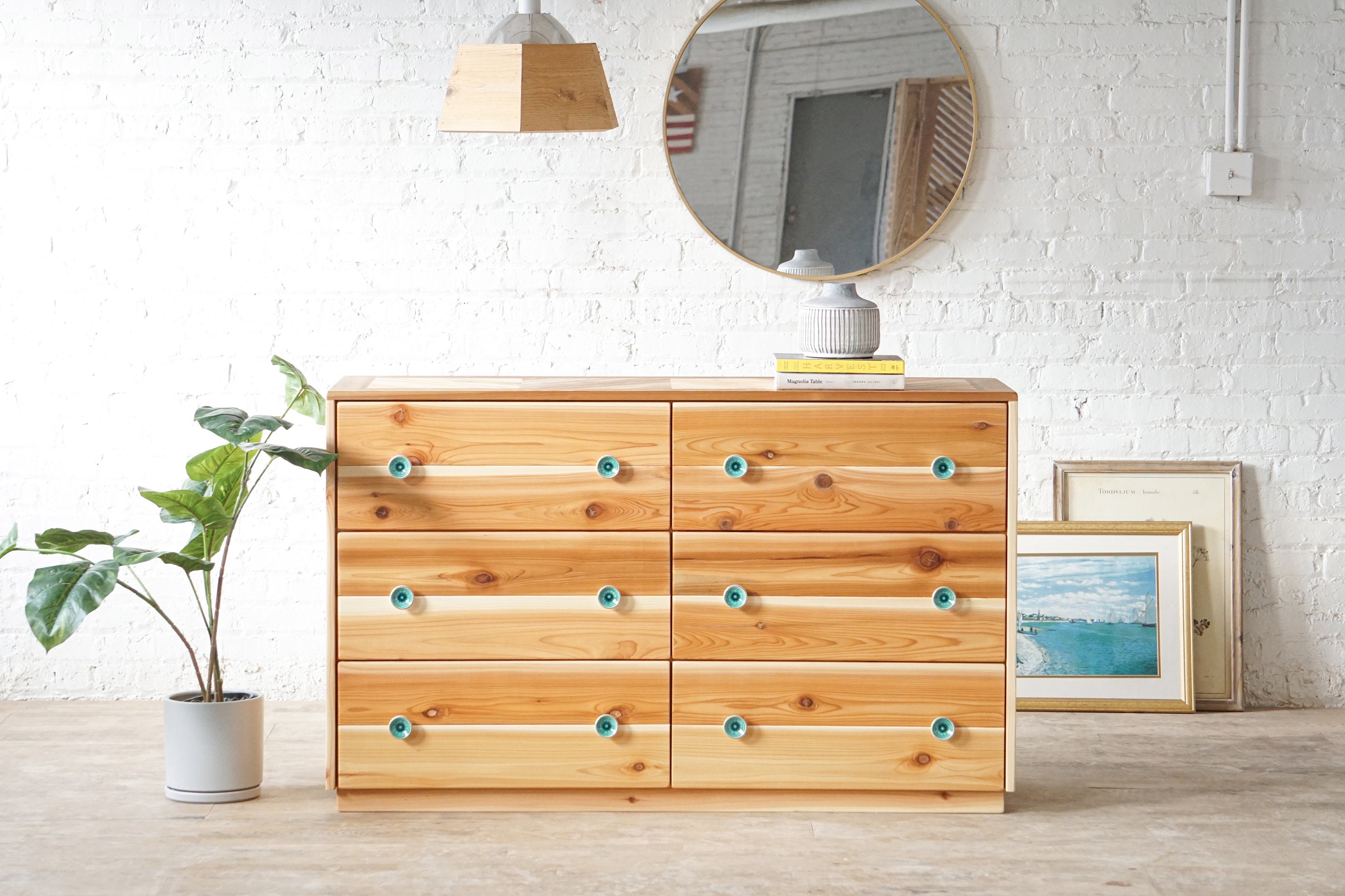 Plain wooden dresser store
