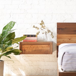 The Drifter - Floating Drawer / End Table / Nightstand or Shelf ...