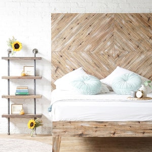 The High Country - Platform Bed Frame and Headboard - Bedroom Furniture ...