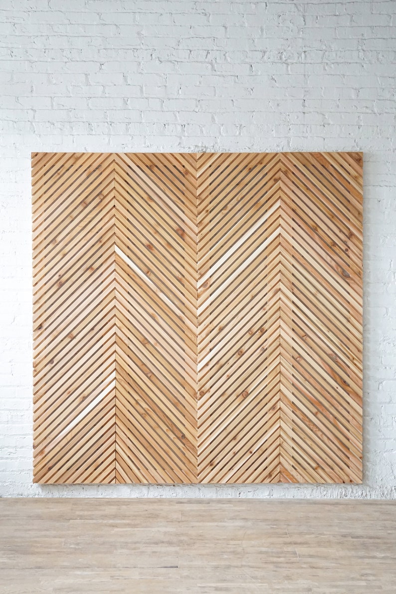 Summit Panels - Natural Solid Wood - Modern Rustic - Accent Wall ...