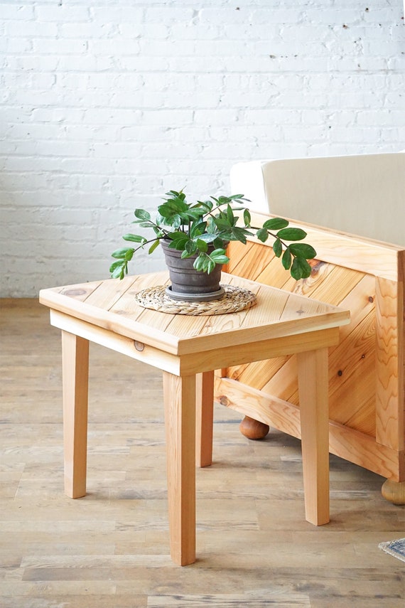 The Workman's Ledge Rustic Modern Table Made in USA - Etsy