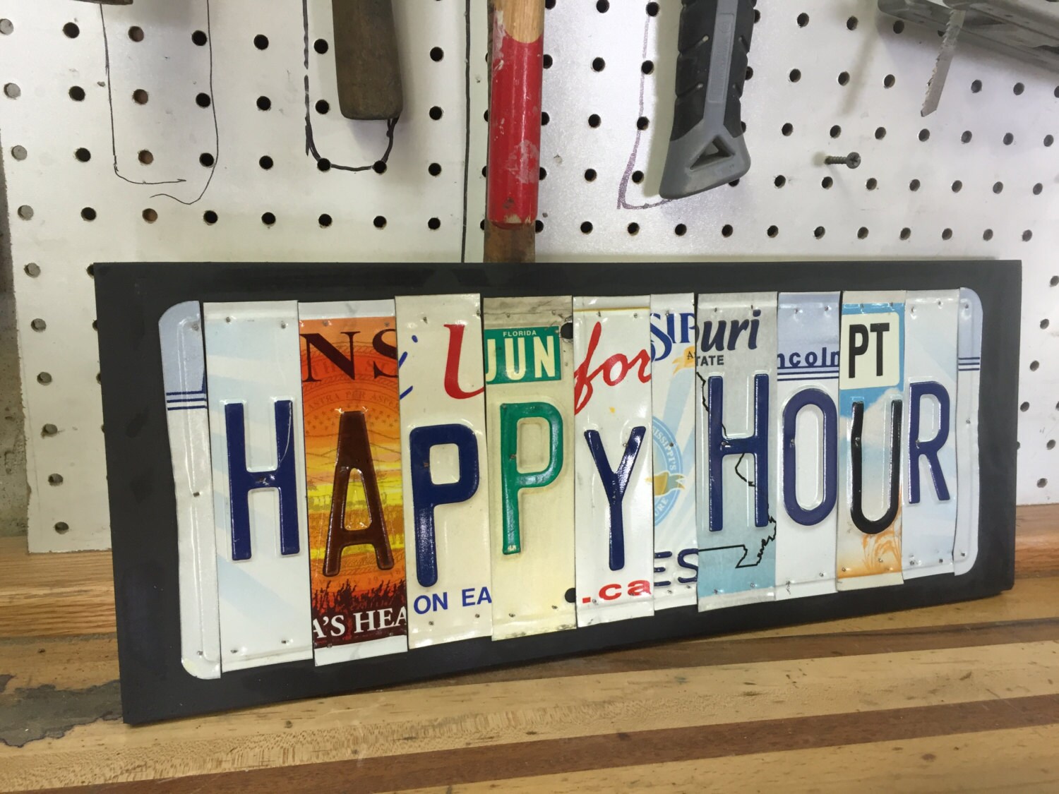 License Plate Bar - Etsy