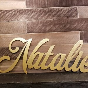 Name Natalie Cutouts, Baby Name Sign, Nursery Sign, Name Art, Word Art ...