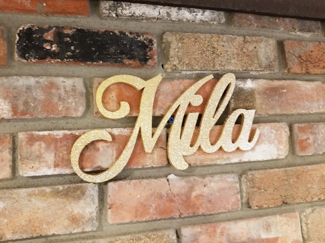 Name Cutouts, Baby Name Sign, Nursery Sign, Name Art, Word Art, Wood ...