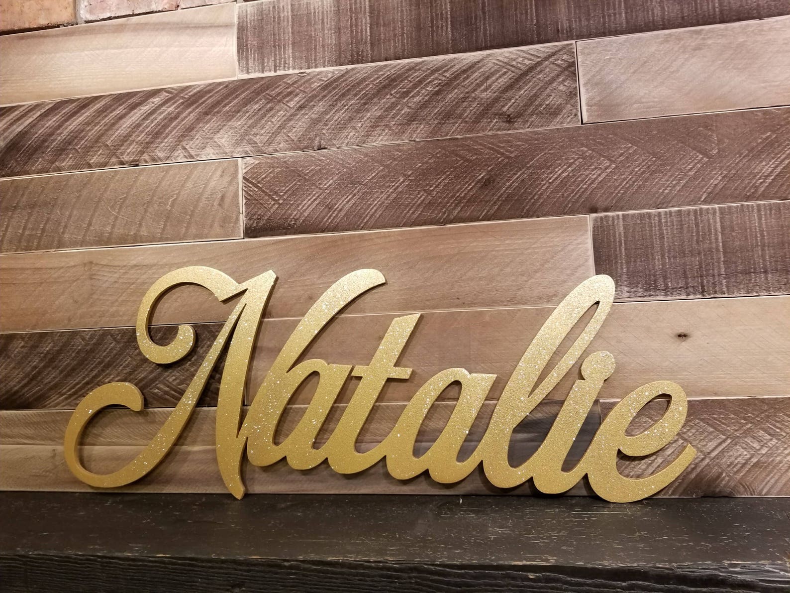 Name Natalie Cutouts Baby Name Sign Nursery Sign Name Art - Etsy